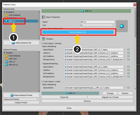 universal render pipeline
