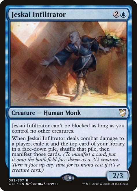 Jeskai Infiltrator · Commander 2018 C18 93 · Scryfall Magic The Gathering Search