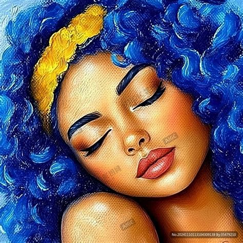 Ai创作图数字肖像插画 3d效果女孩 数字油画插画 新颖新锐创意艺术绘画 魅力金娃娃装饰画艺术 数码油画滤镜效果 超写实插画 写实人物插画 姑娘无框画 数码效果装饰画 头像插画定制 蓝色女孩