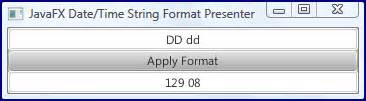 Inspired By Actual Events JavaFX Based SimpleDateFormat Demonstrator