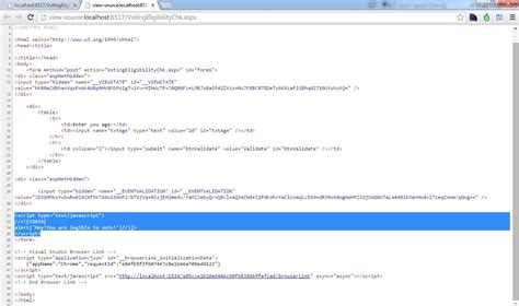 Calling Javascript From Code Behind In Aspnet Using C How It Works