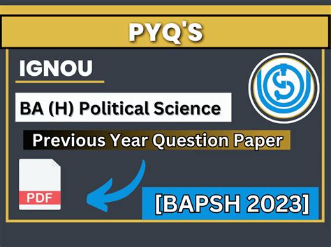 ba political science pyq delhi university semester 1 6