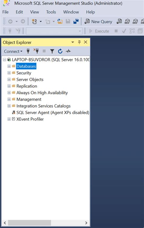how to configure a sql database kamatera