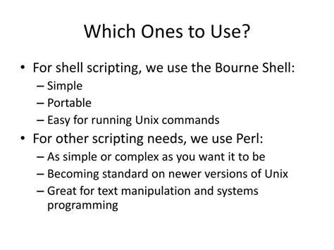 Unix Scripting Session 1 March 6 Ppt Download