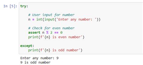 Use Of Assert Statement In Python Nomidl
