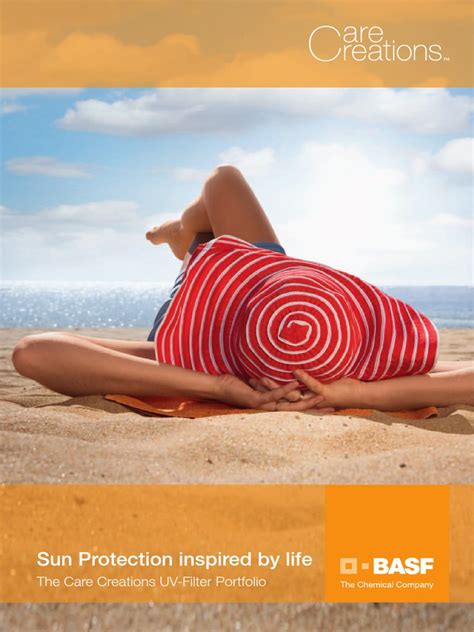 Basf Uv Filter Pdf Ultraviolet Sunscreen