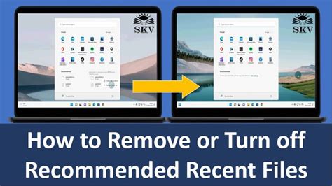 How To Remove Recommended Recent Files In Windows 11