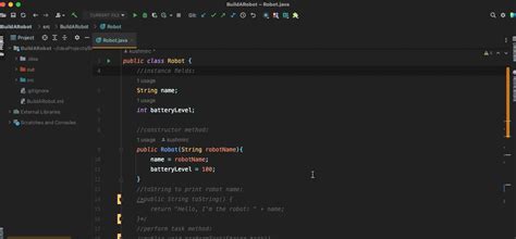 GitHub Kushmirc BuildARobot A Java Program Demonstrating Objects And Constructor