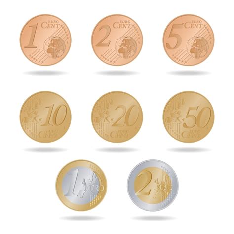 Premium Vector Set Of Coins Vector Image