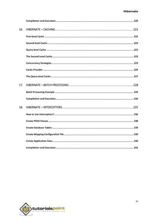 Hibernate Tutorial PDF