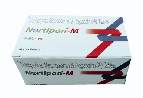 Nortriptyline Mecobalamin Pregabalin Tablets At Rs 1410 Box