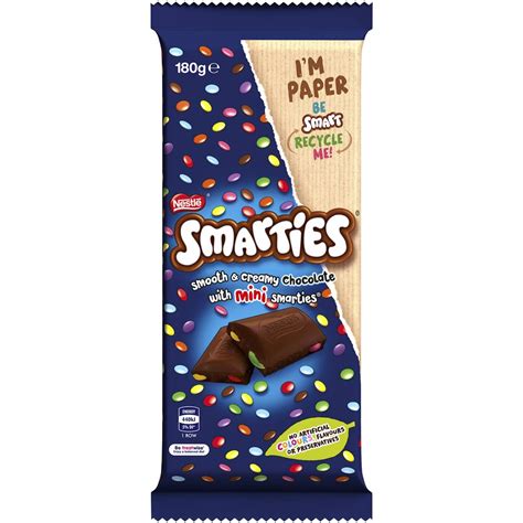 Chocolates Smarties Nestle White Chocolate Smarties Syds Pies