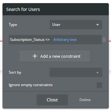 Backend Workflow For Deleting Things Based On User Subscription Status And Age Of Data Across