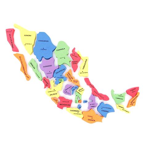 Mapa Imprimible De México Y Sus Estados 340 Mapa Estado De Mexico