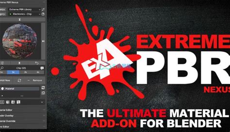 Blender插件 Blendit：全动态一键式物体材质融合解决方案 云桥网络