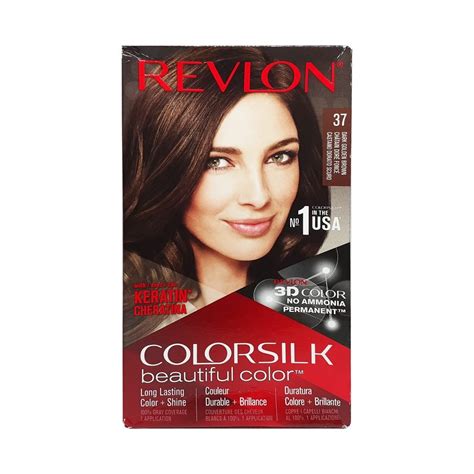 Revlon Color Silk Beautiful Color Dark Golden Brown 37 Usa Signature Everything You Need