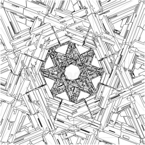 Abstract Constructions Vector Stock Vector Illustration Of Structure Schematic 35880981