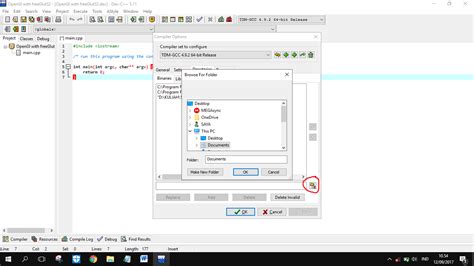 tutorial instalasi glut pada dev c ~ tutorial mudah