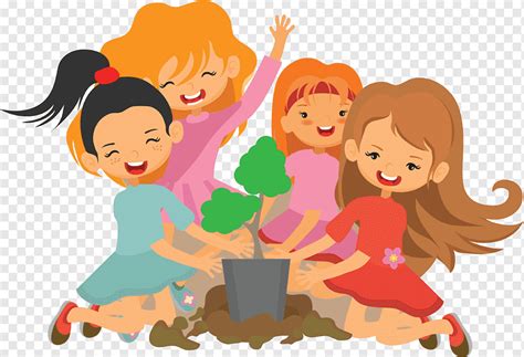 дети активность фон радостные девочки Png Pngwing