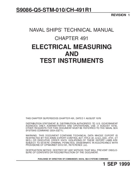 Pdf Electrical Measuring And Test Instruments