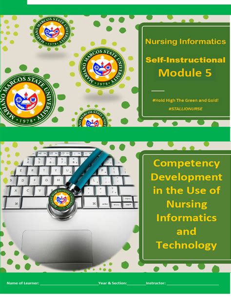Module 5 Competency Developmet In The Use Of Nursing Informatics And