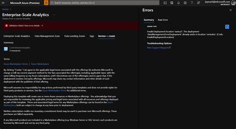 Cannot Run A Second Deployment · Issue 127 · Azuredata Management Zone · Github