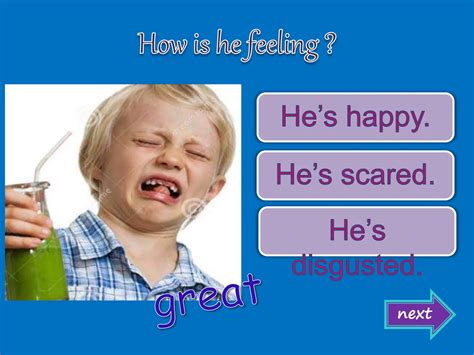 Feelings And Emotions Ii Part English Pptpptx