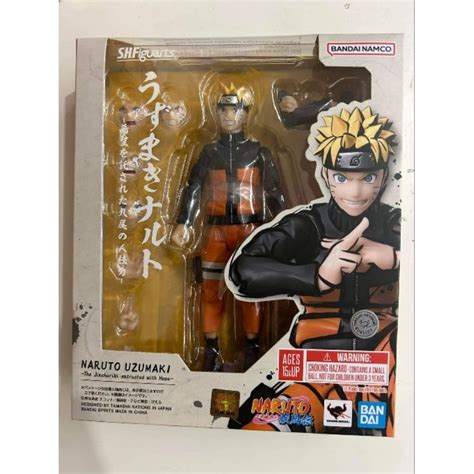 Bandai Shfiguarts Naruto Shippuden Naruto Uzumaki Figure Shopee