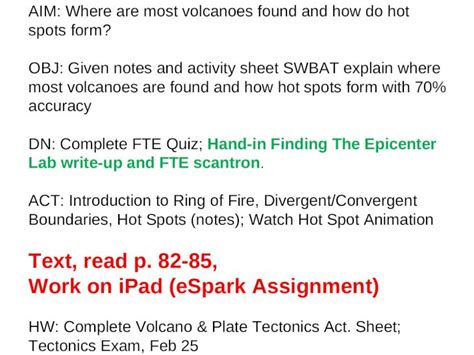 ppt aim where are most volcanoes found and how do hot spots form
