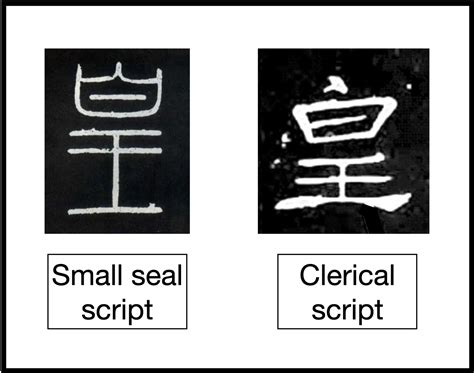 Clerical Script In Chinese Calligraphy Ink And Brush