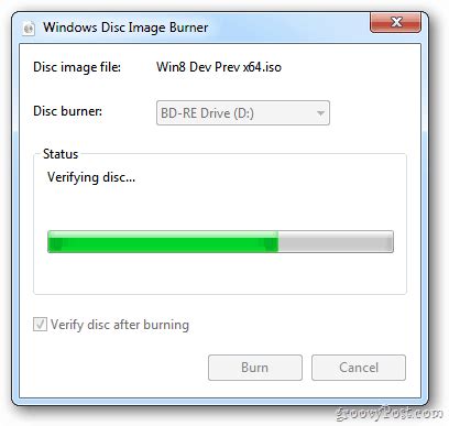 Windows And How To Burn An ISO Image To Disc Updated