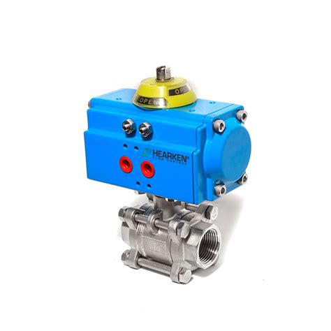 Pneumatic Actuated Ball Valves Hearken
