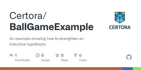 Github Certoraballgameexample An Example Showing How To Strenghten