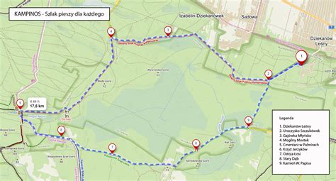 Kampinos Szlak Pieszy Dla Każdego Przekraczając Granice