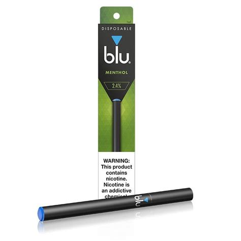 Blu Menthol Disposable Vape Ecigs