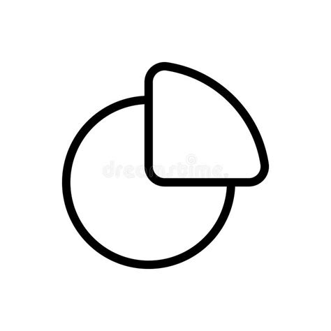 Statistics Outline Icon Symbol Logo Illustration For Mobile Concept And Web Design Stock
