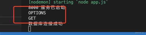 Nodejs处理options预检问题options Nodejs Csdn博客