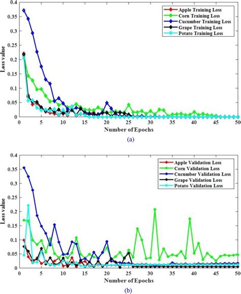Training And Validation Loss Curves Of Different Plant Leaf Datasets Download Scientific