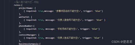 vue 如何设置element ui form rules 非空校验？ 怎么设置el form表单输入的内容非空 csdn博客
