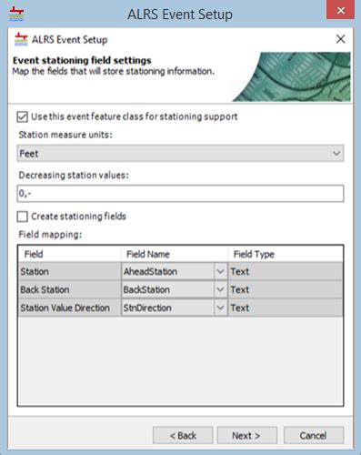 Stationing Events—arcmap 文档