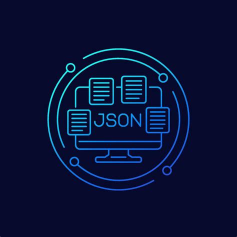 Json Files Documents Icon Linear Design 28793561 Vector Art At Vecteezy