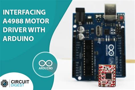 Stepper Motor Control With A4988 Stepper Motor Driver And Arduino Uno