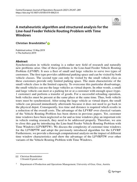 A Metaheuristic Algorithm And Structured Analysis For The 376i3szr5s Pdf Metaheuristic