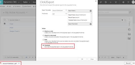 Super Power To Export Dynamics 365 Crm Reports And Attach To An Email Or As Note In Just 1 Click