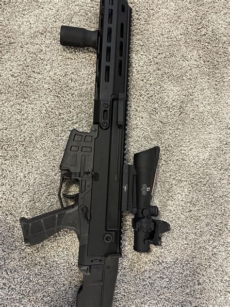 Folding Charging Handle And Extended Safety Levers R Bren2