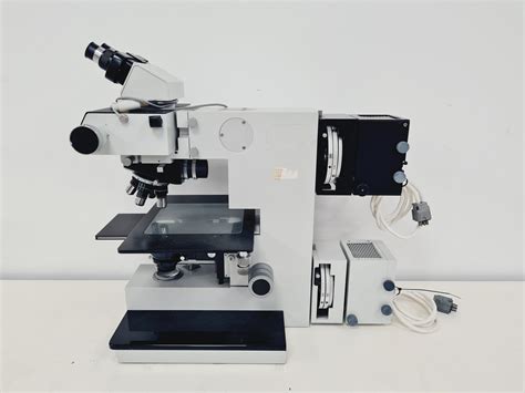 Vickers M41 Photoplan Fluorescence Microscope W 4 X Objective Epiplan