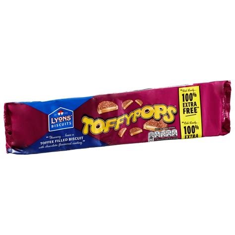 20 X Lyons Biscuits Toffypops 240g