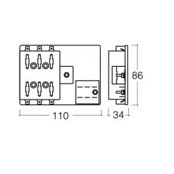 ELECTRICAL NARVA WAY STANDARD BLADE FUSE BOX