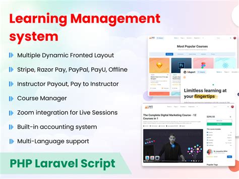 Learning Management System Elearning Solution Lms Script Upwork