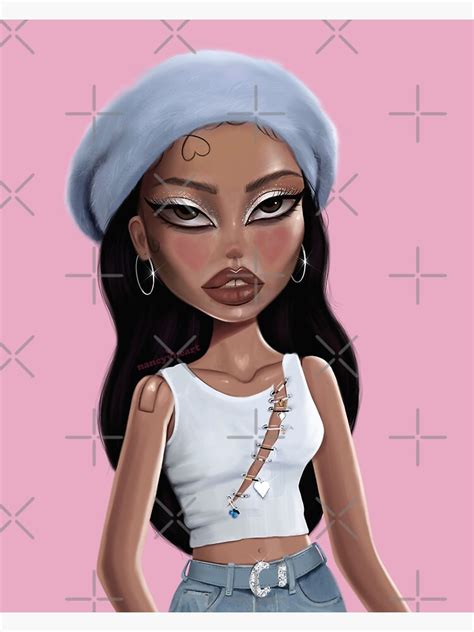 Maddy 2000s Doll Drawing Poster For Sale By Thelamehuman Redbubble